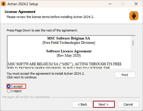 MSC. Actran 2024.2安装 - 哔哩哔哩