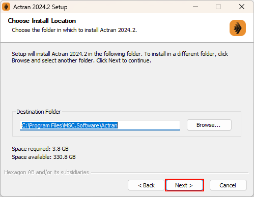 MSC. Actran 2024.2安装 - 哔哩哔哩