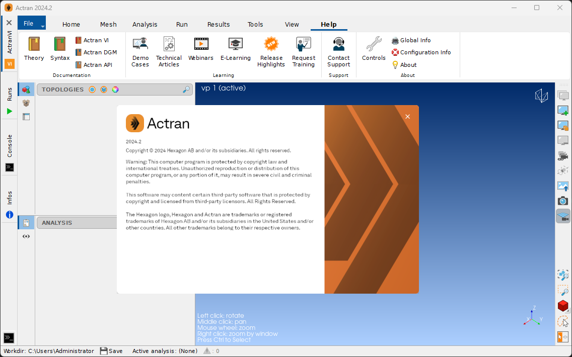 MSC. Actran 2024.2安装 - 哔哩哔哩